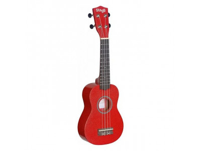 Stagg US RED
Red soprano ukulele with basswood top, in nylon gigbag!