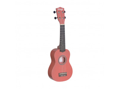 Stagg US LIPS
Red soprano ukulele with basswood top, in nylon gigbag!