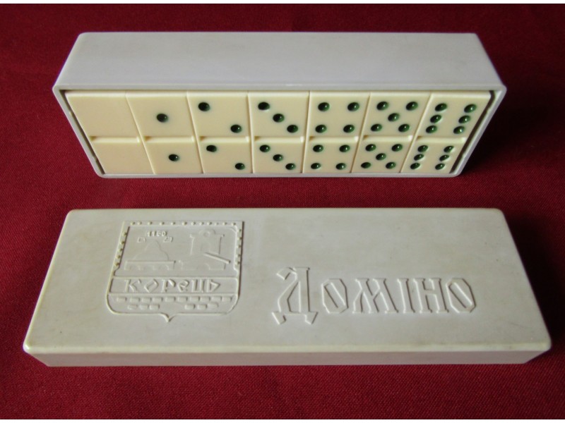 Stare Domine 28 Kom.Domino Igra, SSSR, Ukrajina, Korets
