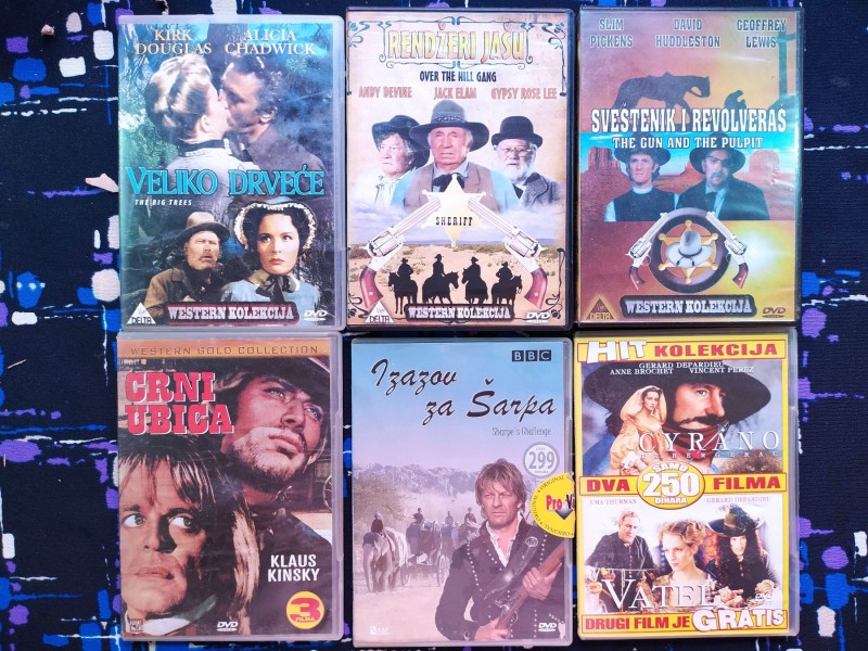 LOT Western Filmovi (6 DVD)