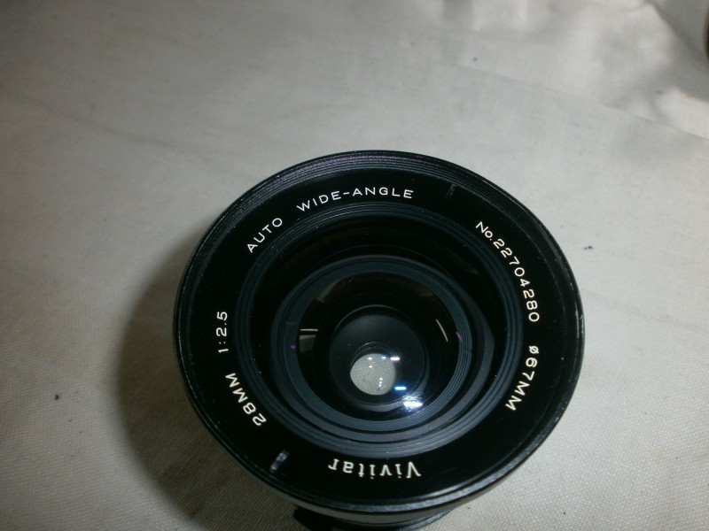 Vivitar 28mm f2.5 Lens in OM Mount