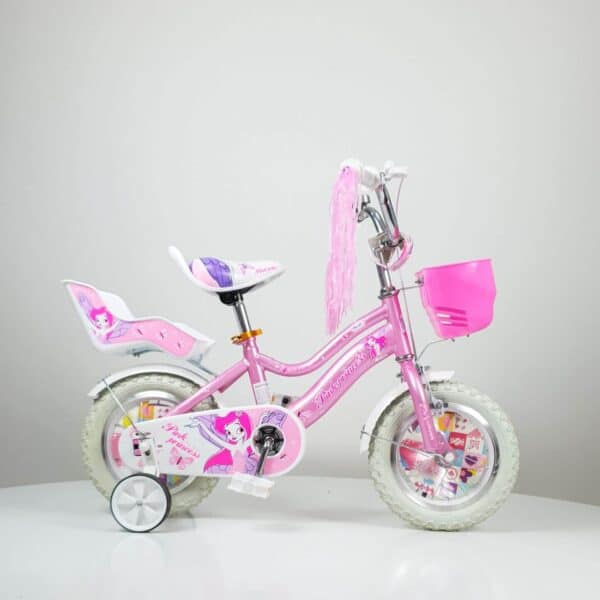 Dečiji bicikl 710-Pink Princess 12″ svetlo pink