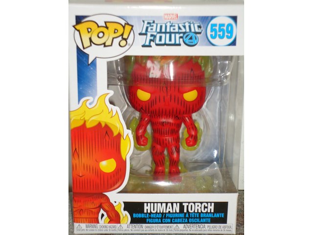 Funko POP! Fantastic Four - Human Torch
