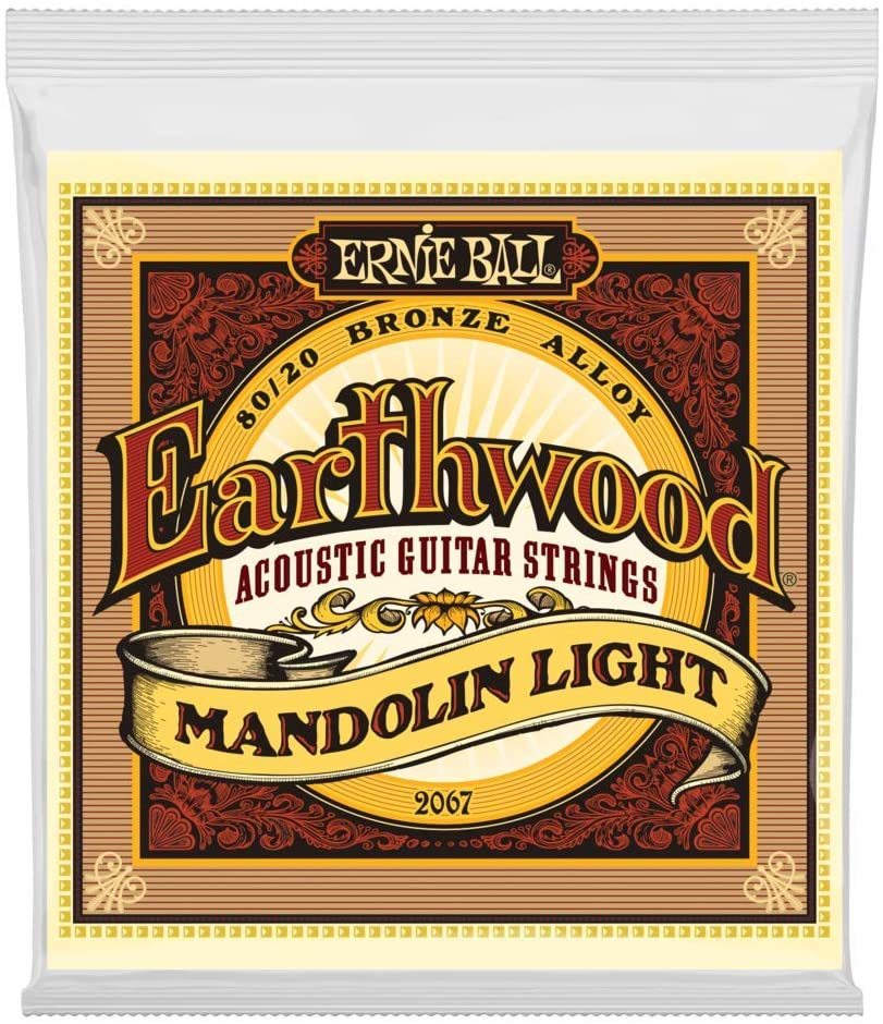 Ernie Ball 2067 Earthwood 80/20 Extra light 9-34 Žice za mandolinu