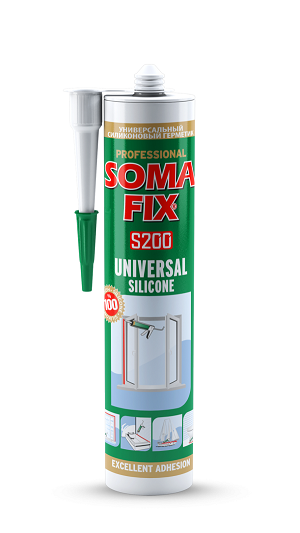 Silikon Somafix S209 univ.sivi 280ml