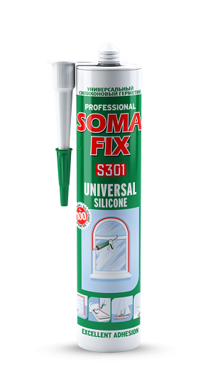 Silikon Somafix S205 univ.sivi 280ml