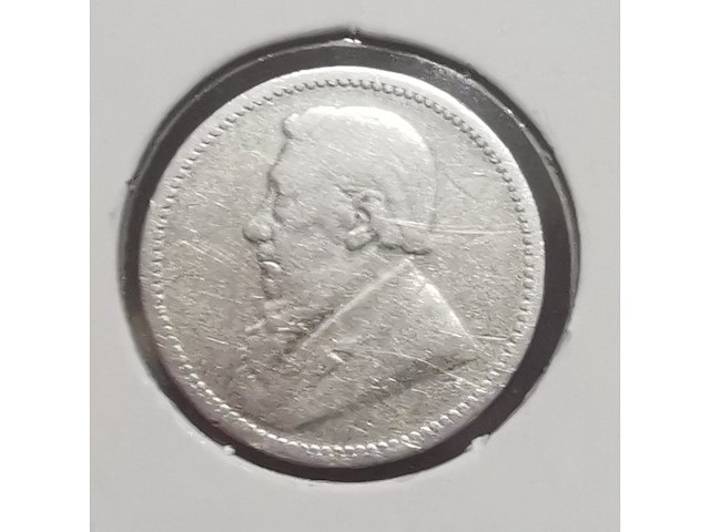 Srebrnjak 3 pence, Južna Afrika 1896., RRR