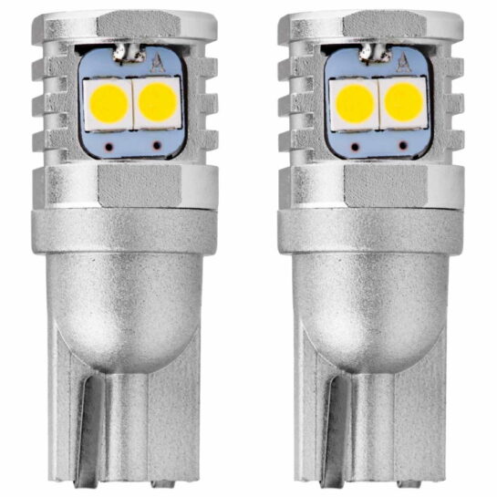 Sijalice LED T10, Canbus, 12/24V, W5W W10W, 6 SMD (2 kom) – Amio 02801