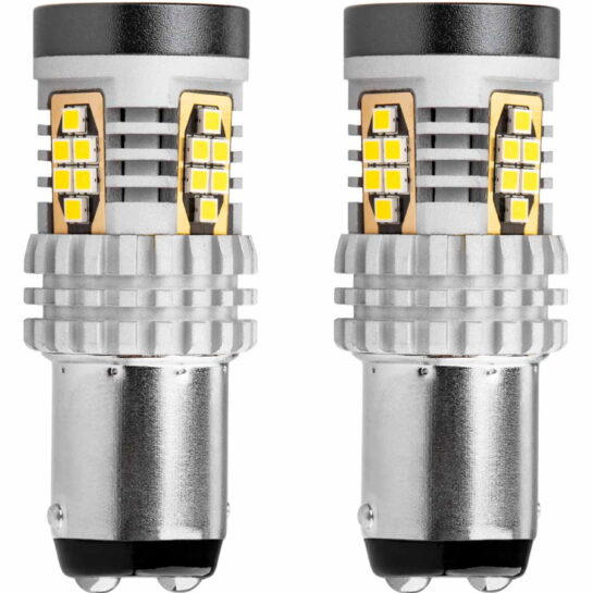 Sijalice LED P21/5W, Canbus, 12/24V, 24 SMD (2 kom) – Amio 02798