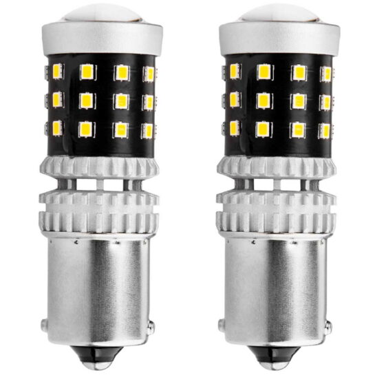 Sijalice LED R5W, R10W, P21W, Canbus, 12V/24V, 39 SMD (2 kom) – Amio 02799