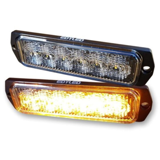 Blinker LED, flash, 12/24V, 6 LED, žuti, za masku vozila – Golmax 31009