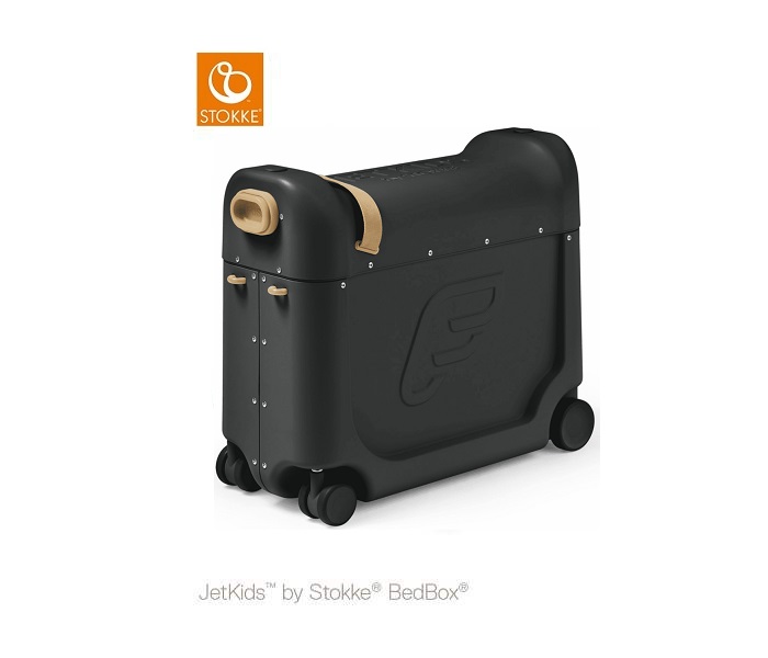 STOKKE KREVET/TORBA JETKIDS BEDBOX BLACK