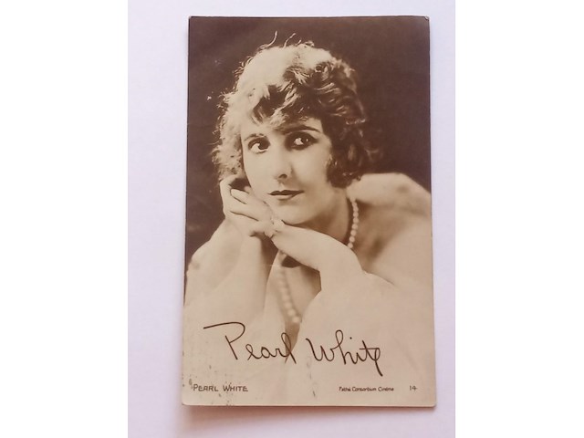 Glumica - Pearl White - Perl Fej Vajt - 1926.g -