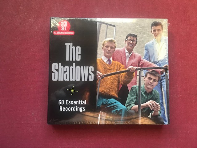 The Shadows - 60 ESSENTiAL RECoRDiNGS  3CD BoX SeT 2020