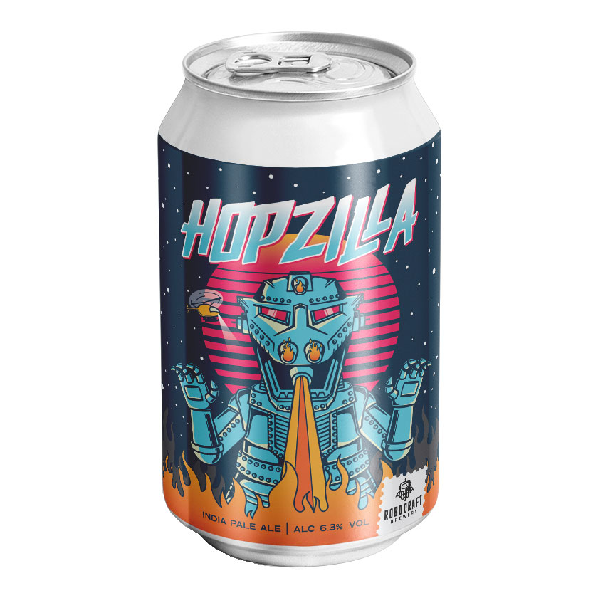 Hopzilla 0.33l limenka, Robocraft brewery