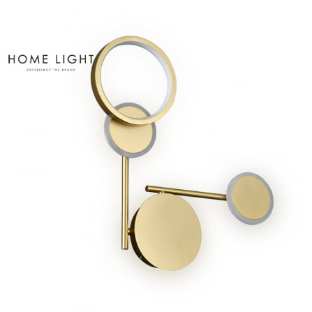 HOME LIGHT – VESTA 473 16W 3000K BRUŠENO ZLATO