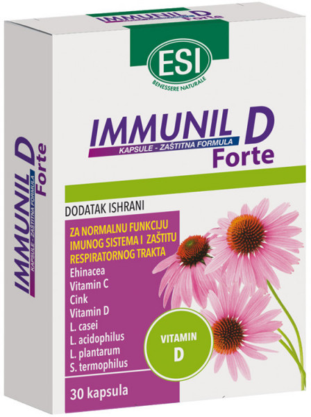 IMMUNIL D FORTE kapsule