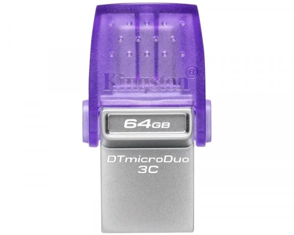 KINGSTON 64GB DataTraveler MicroDuo 3C USB 3.2 flash DTDUO3CG364GB