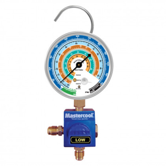 MANOMETAR NISKOG PRITISKA, KUGLIČNI ZA R134A, R404A, R407C, R22, R507A MASTERCOOL