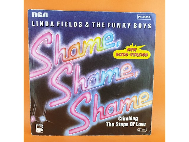 Linda Fields &; The Funky Boys ‎– Shame, Shame, Shame