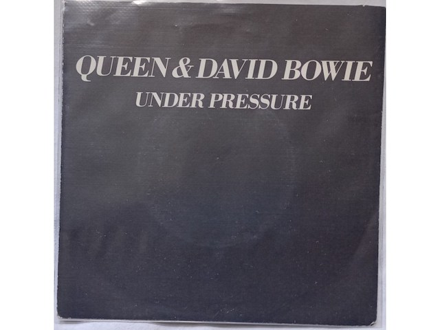 QUEEN  &;  DAVID  BOWIE - UNDER  PRESSURE