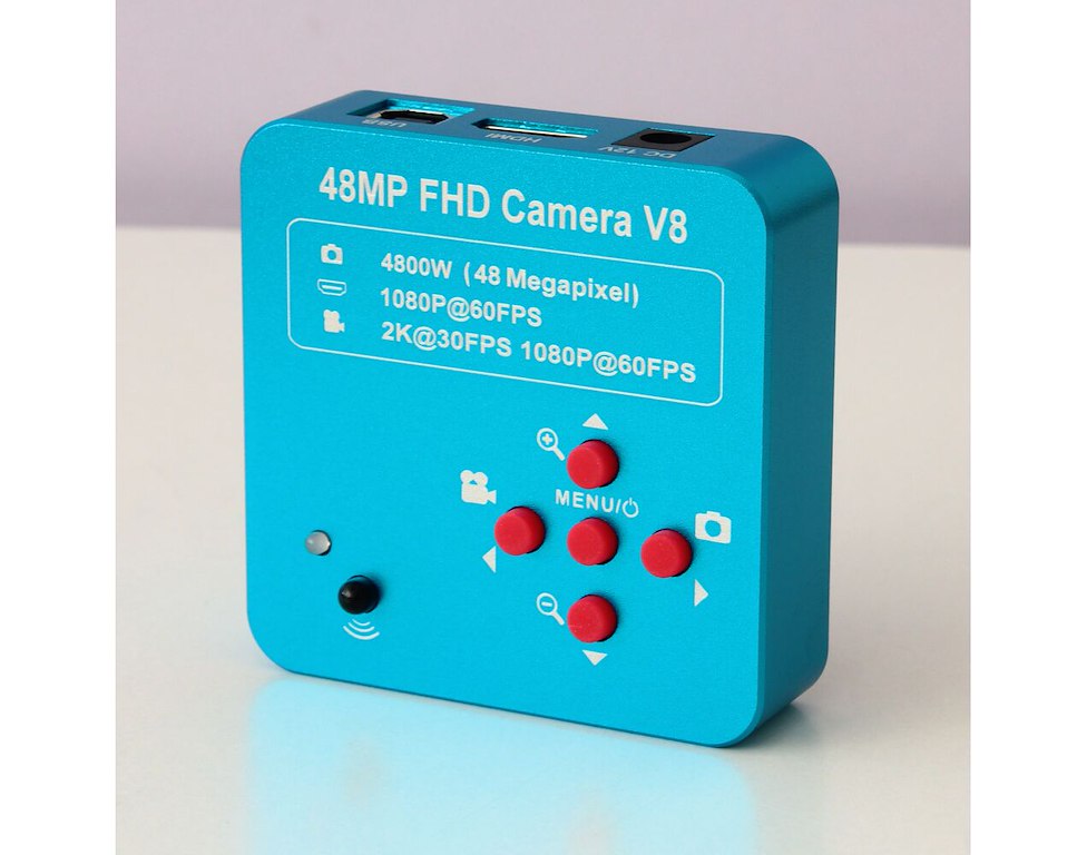 Kamera za mikroskop 48MP 4800W FHD V8 HDMI