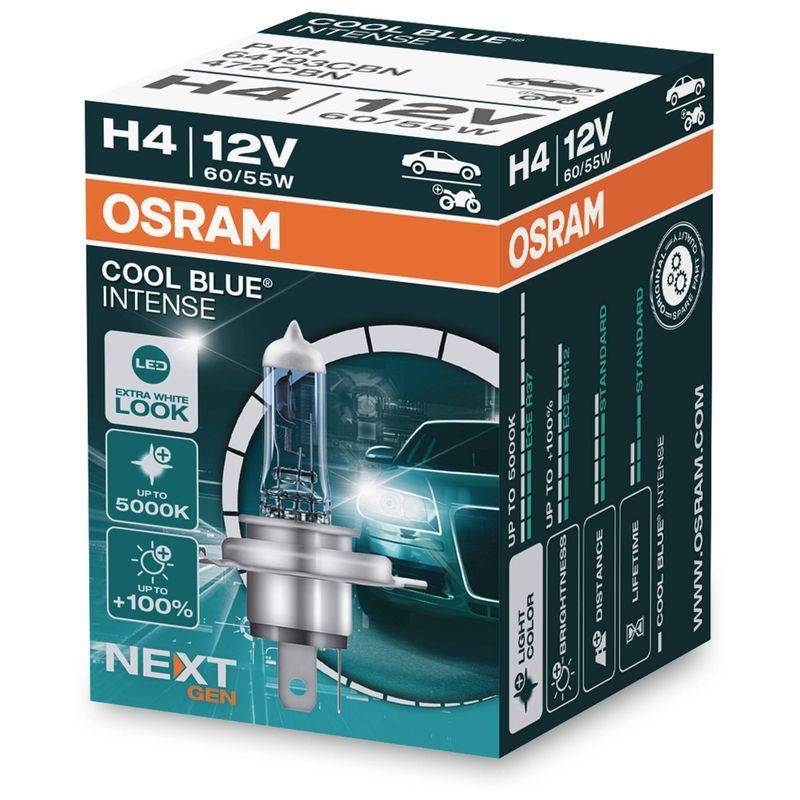 Sijalica H4 60/55W OSRAM Cool blue Intense Next Gen