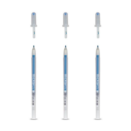 Gelly stardust, gel olovka, blue sparkle, 36, 1.0mm ( 672310 )
