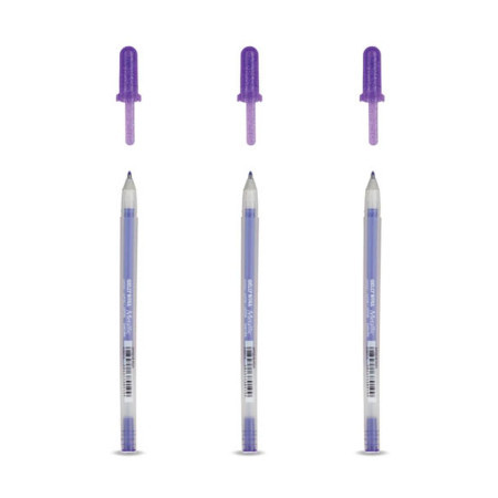 Gelly metallic, gel olovka, purple, 24, 1.0mm ( 672354 )