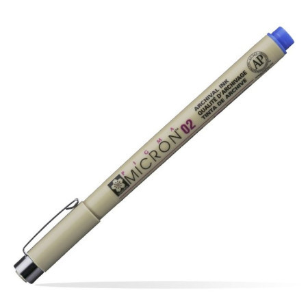 Pigma micron 02, liner, blue, 36, 0.3mm ( 672033 )