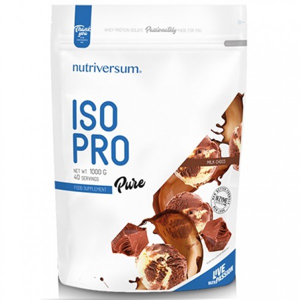 Nutriversum Iso Pro 1000 gr Milk Choco