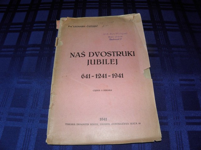 Naš dvostruki jubilej, 641-1241-1941