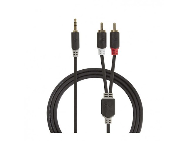 Kabl 3.5mm stereo muški-2xRCA muški PR