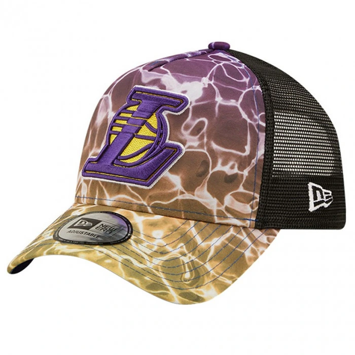 Los Angeles Lakers New Era A-Frame Trucker Summer City kačket