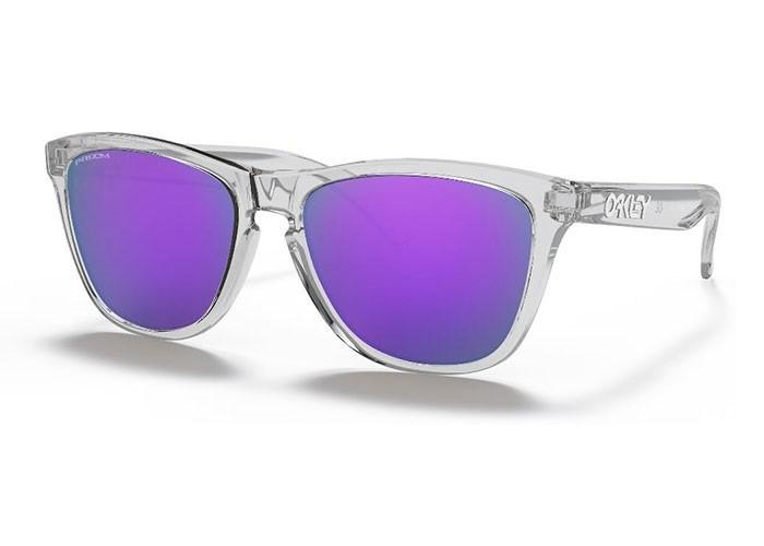 NAOCARE OAKLEY FROGSKINS polished clear-prizm violet