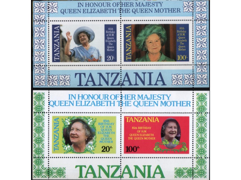 kt510u 30.sep1985 Tanzania MiBl42-3-264-7 **