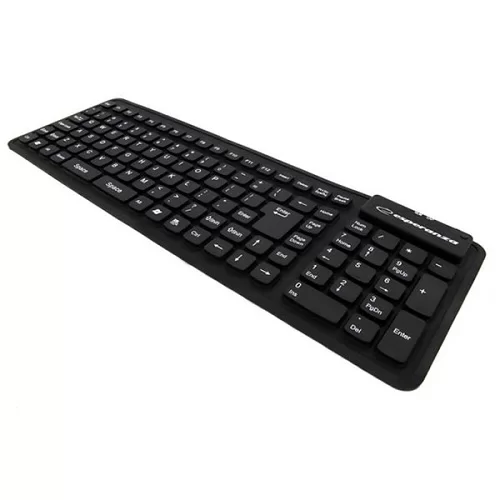 Silikonska USB tastatura ESPERANZA black EK126K
Silikonska USB tastatura ESPERANZA black EK126K