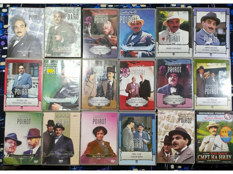 Poirot (Veliki Lot) 18 DVD