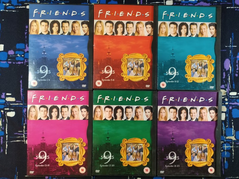 FRIENDS (Prijatelji) LOT 6 dvd-a