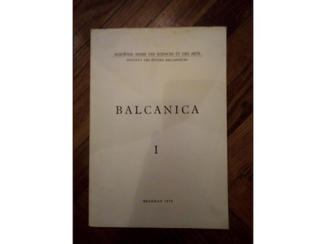 BALCANICA I  iz 1970. Neprosecene stranice!