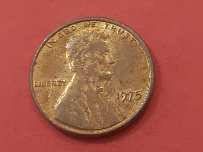 USA - one cent 1975 god