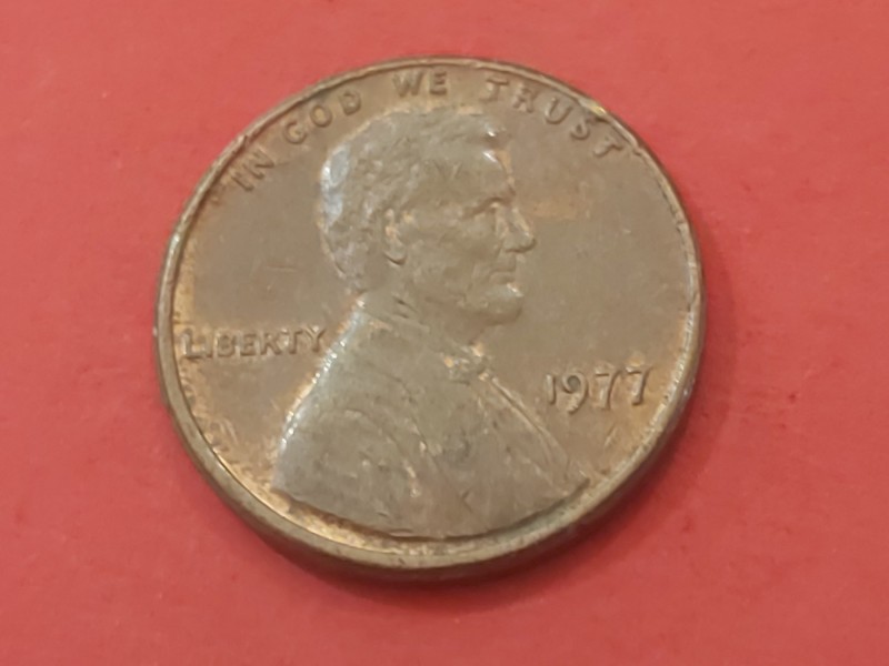 USA - one cent 1977 god