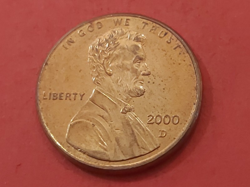 USA - one cent 2000 god d