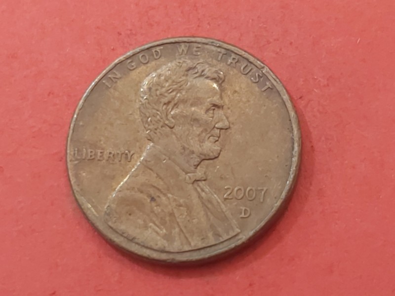 USA - one cent 2007 god d