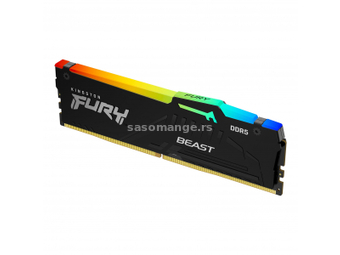 Kingston DDR5 16GB 5200MHz Fury Beast RGB (KF552C40BBA-16) memorija za desktop