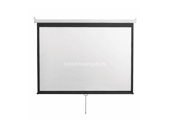 Platno za projektor manualno 200x150cm PSA 100 4:3 SBox 986