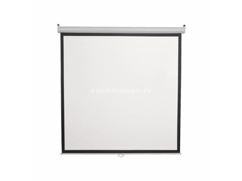 Platno za projektor manualno 180x180cm PSM 100 1:1 SBox 815