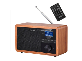 Radio retro DAB BT Adler AD1184