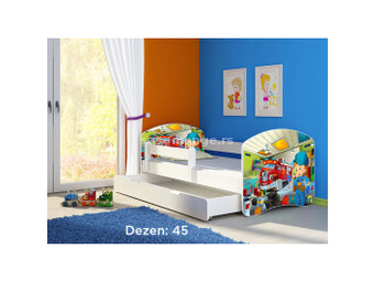 ACMA II deciji krevet 140 x 70F + GRATIS DUSEK dezen 45