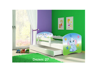 ACMA II deciji krevet 140 x 70F + GRATIS DUSEK dezen 27